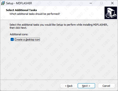 Installation and activation MDflasher